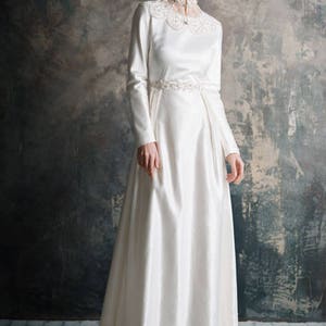 Wedding Collar//white Wedding Collar//handmade Collar//lace Collar ...