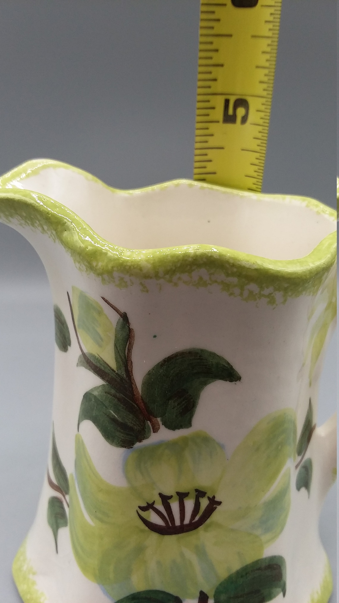 Cash Family Small Pitcher Hand Painted - Etsy