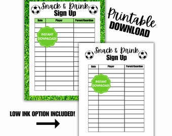 EDITABLE Cheer/dance Sign up Sheet Printable Sign up Sheet - Etsy