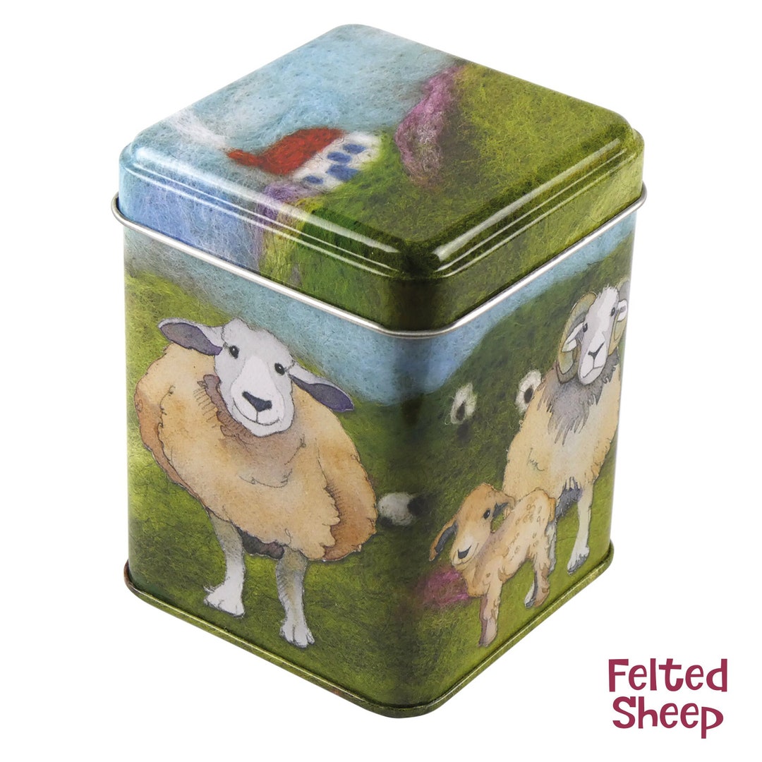 SALE Small 100g Tall Tins by Emma Ball – Illustrated Storage Tins - Etsy
