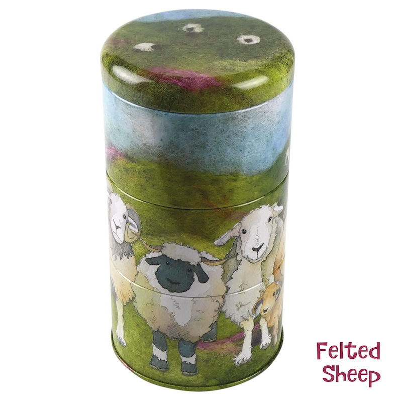 Tall Stacking Tins – 3 Compartment Storage, Emma Ball Designs - Etsy