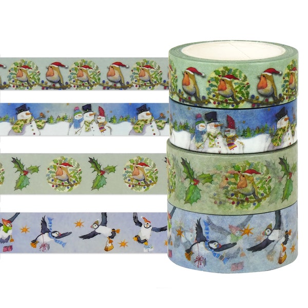 Christmas Washi Tape - Etsy