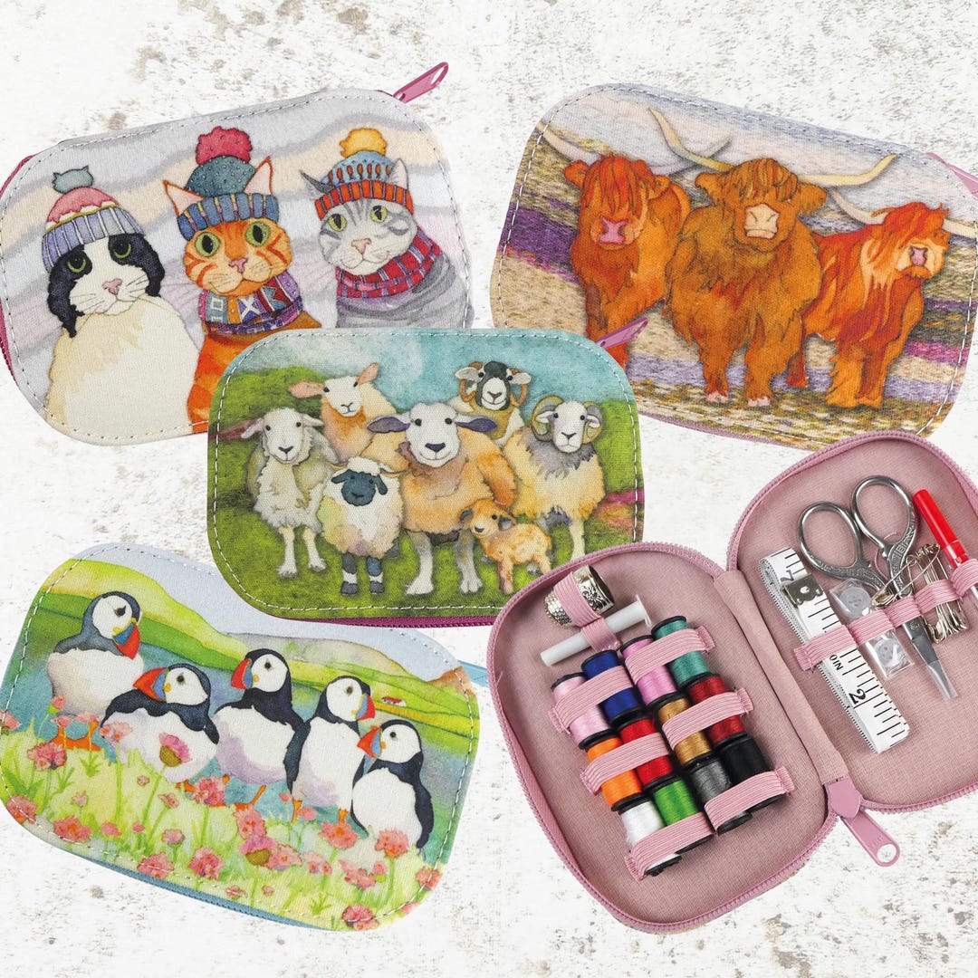 Travel Sewing Sets by Emma Ball - Various Designs - Etsy