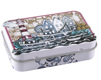 Small Decorated Tins Vintage Style 3.5 X 2.5 - Etsy