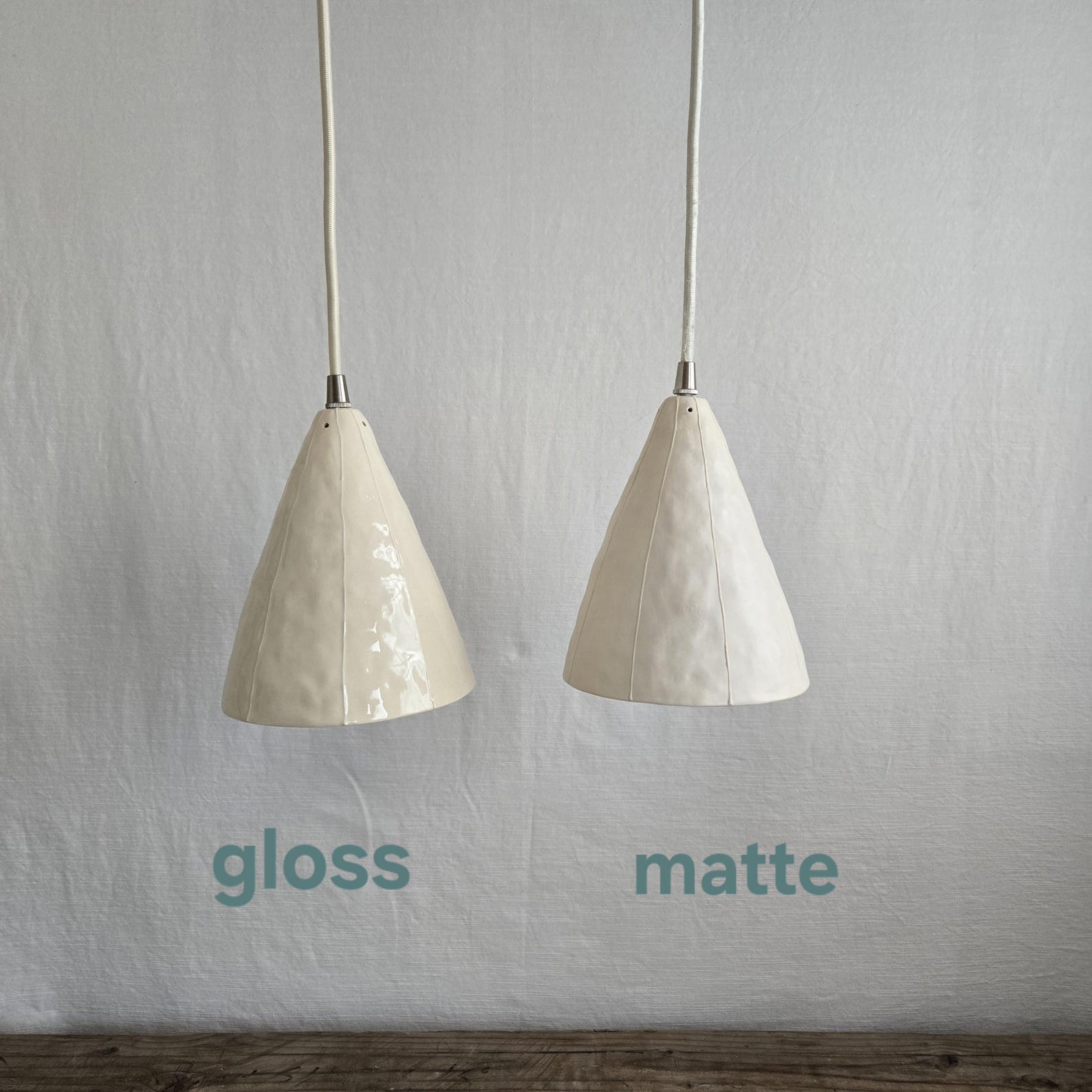 Small Ceramic Pendant Light. Kitchen Island Lighting. White or Custom ...
