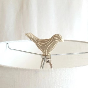 Bird Lamp Finial. Unique Home Lighting Decor | Etsy