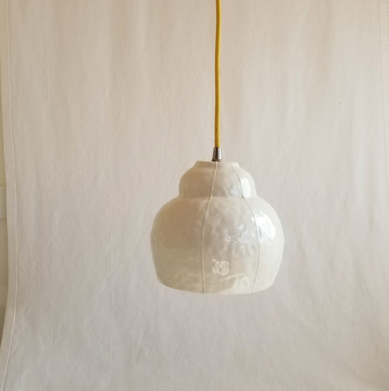 Pendant Light. Ceramic Plugin Chandelier Lamp. Kitchen Bar - Etsy