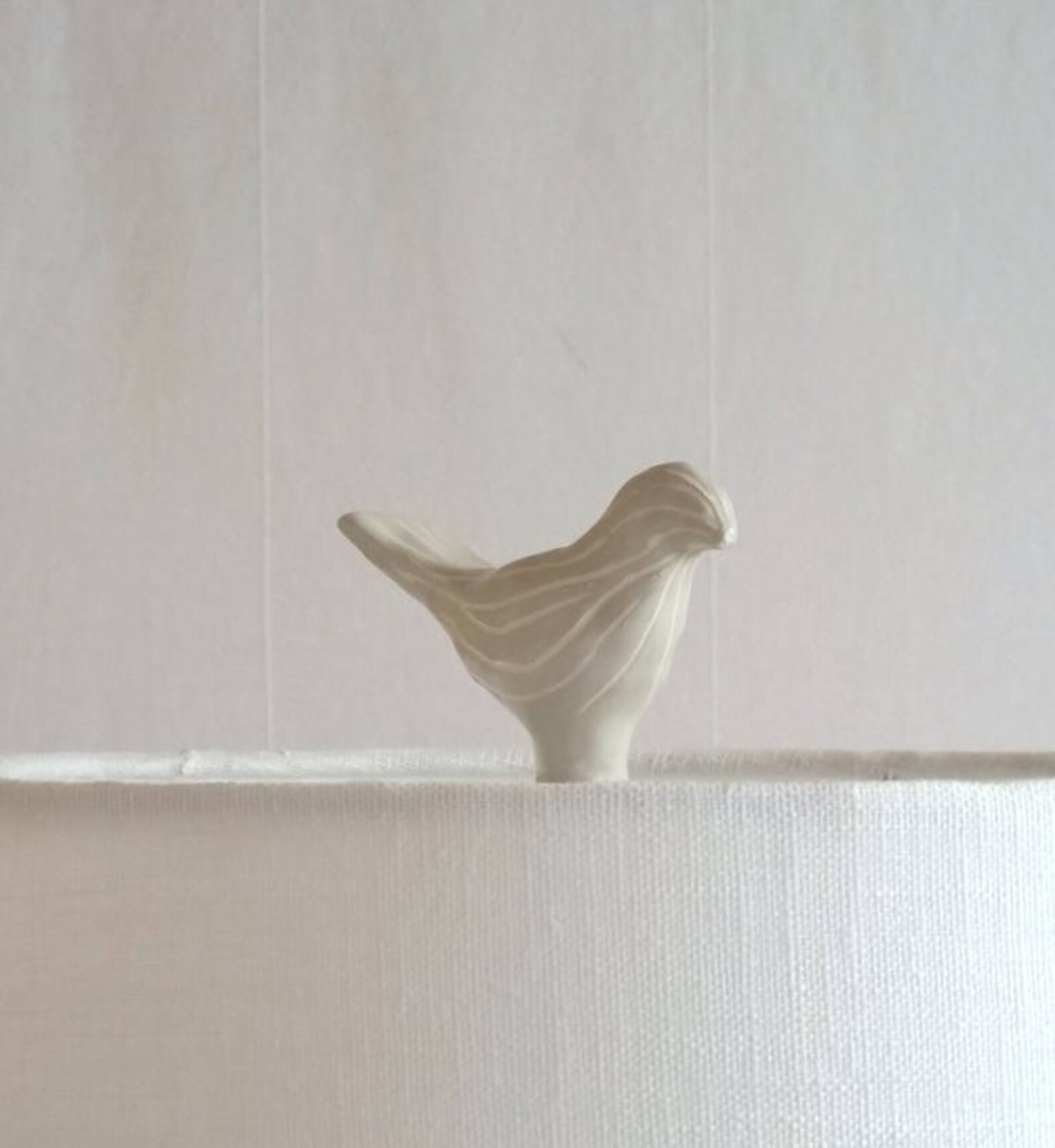 Lamp Finial. Handmade Ceramic Bird Shape - Etsy
