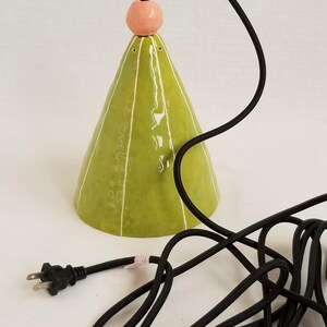 Small Handmade Ceramic Pendant Light. Cozy Bedroom Decor - Etsy