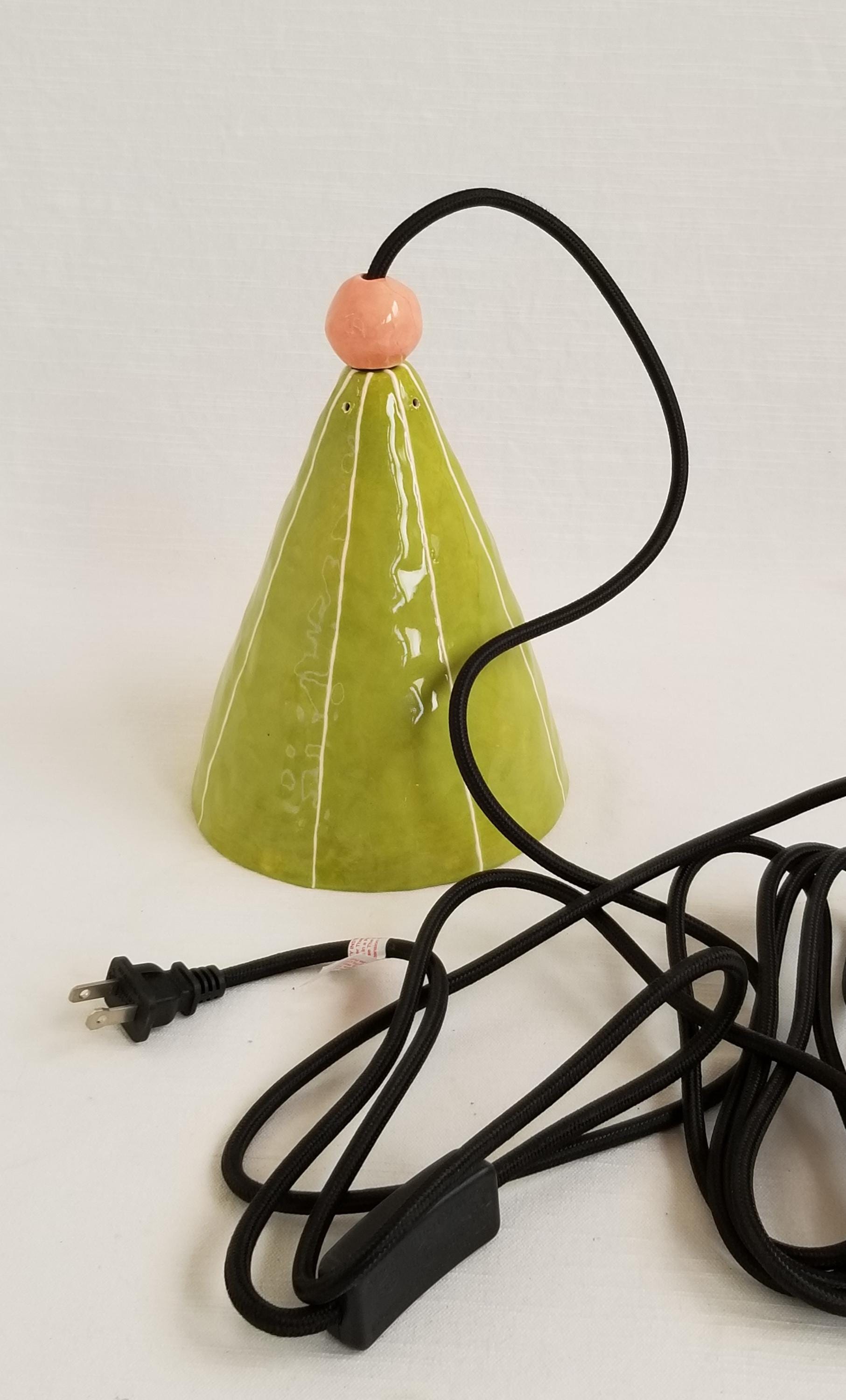 Small Handmade Ceramic Pendant Light. Cozy Bedroom Decor - Etsy