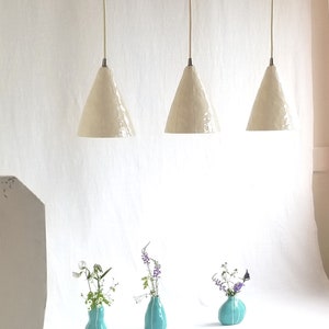 Small Handmade Ceramic Pendant Light. Cozy Bedroom Decor - Etsy