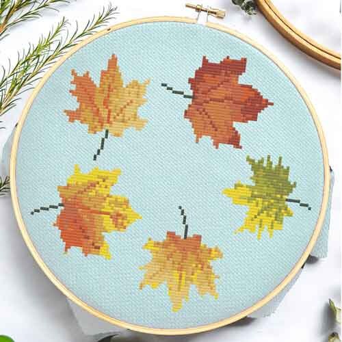 Instant Download Autumn Tree Cross Stitch Pattern Autumn - Etsy