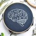 Anatomical Brain Cross Stitch - Etsy