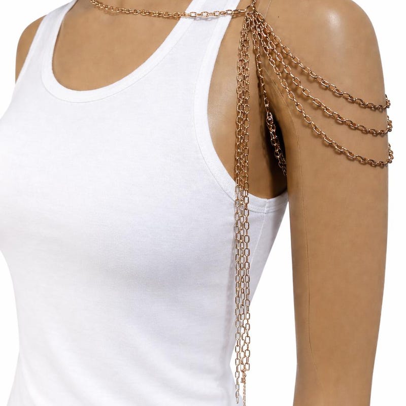 Shoulder Necklace - Etsy