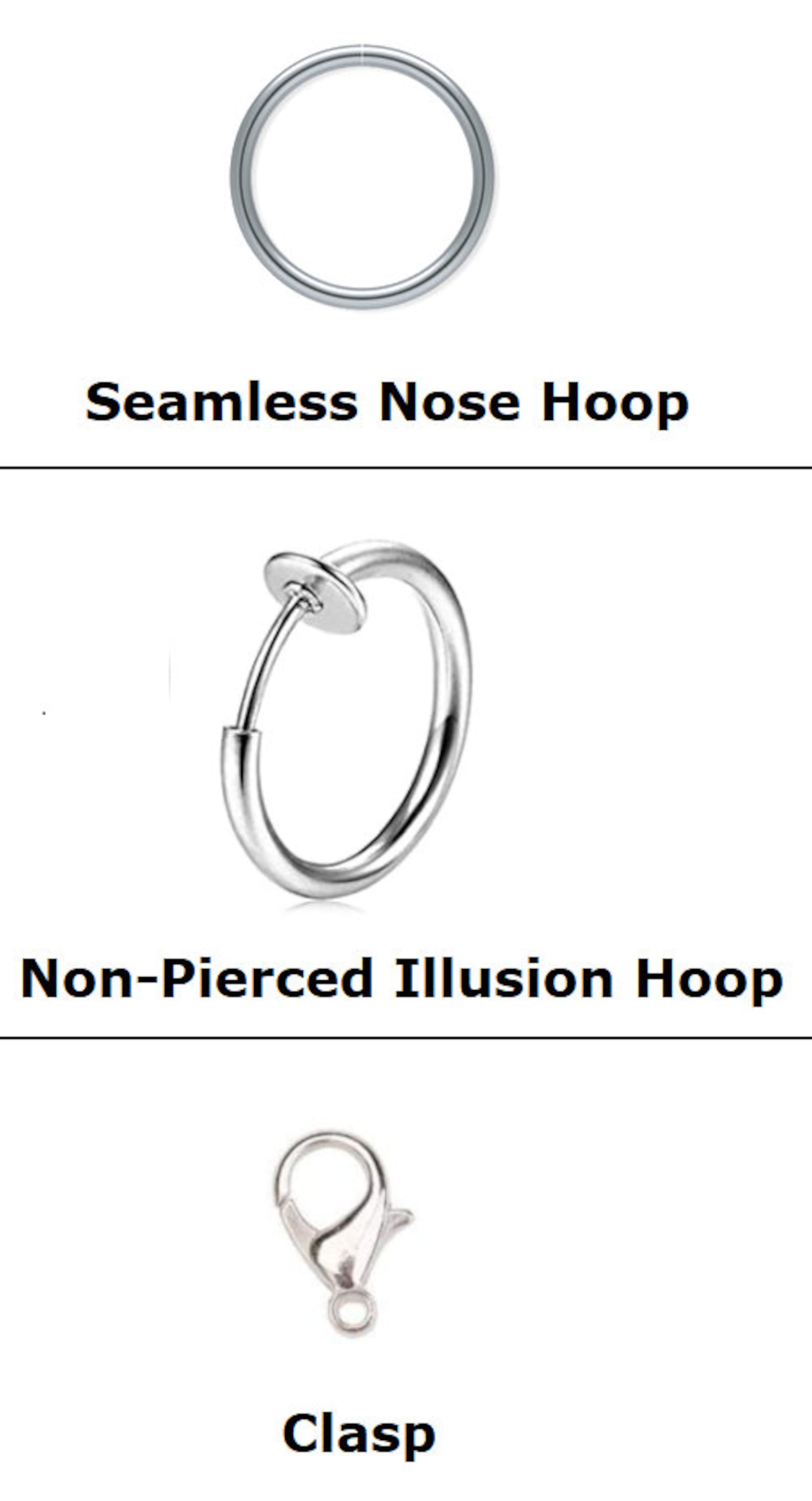 Ornate Ankh 3-strand Nose to Ear Chain in Silver or Gold - Etsy