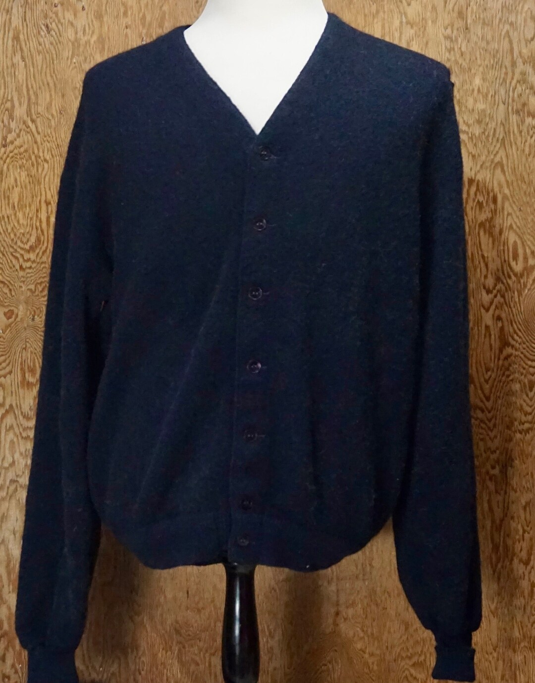 Vintage 1960s Jantzen Cardigan Sweater XXL Acrylic Preppy - Etsy