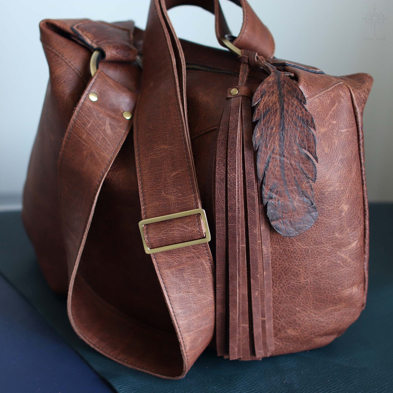 Brown Bag Leather, Brown Leather Bag Crossbody, Hobo Bag Leather, Brown ...