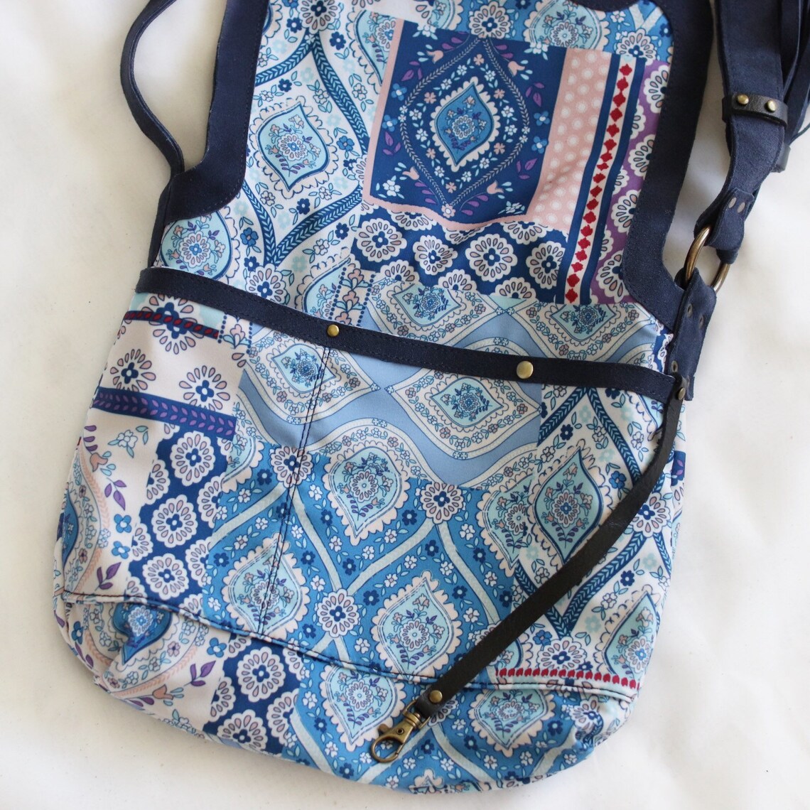 Purple bag crossbody purple suede bag custom bag leather | Etsy