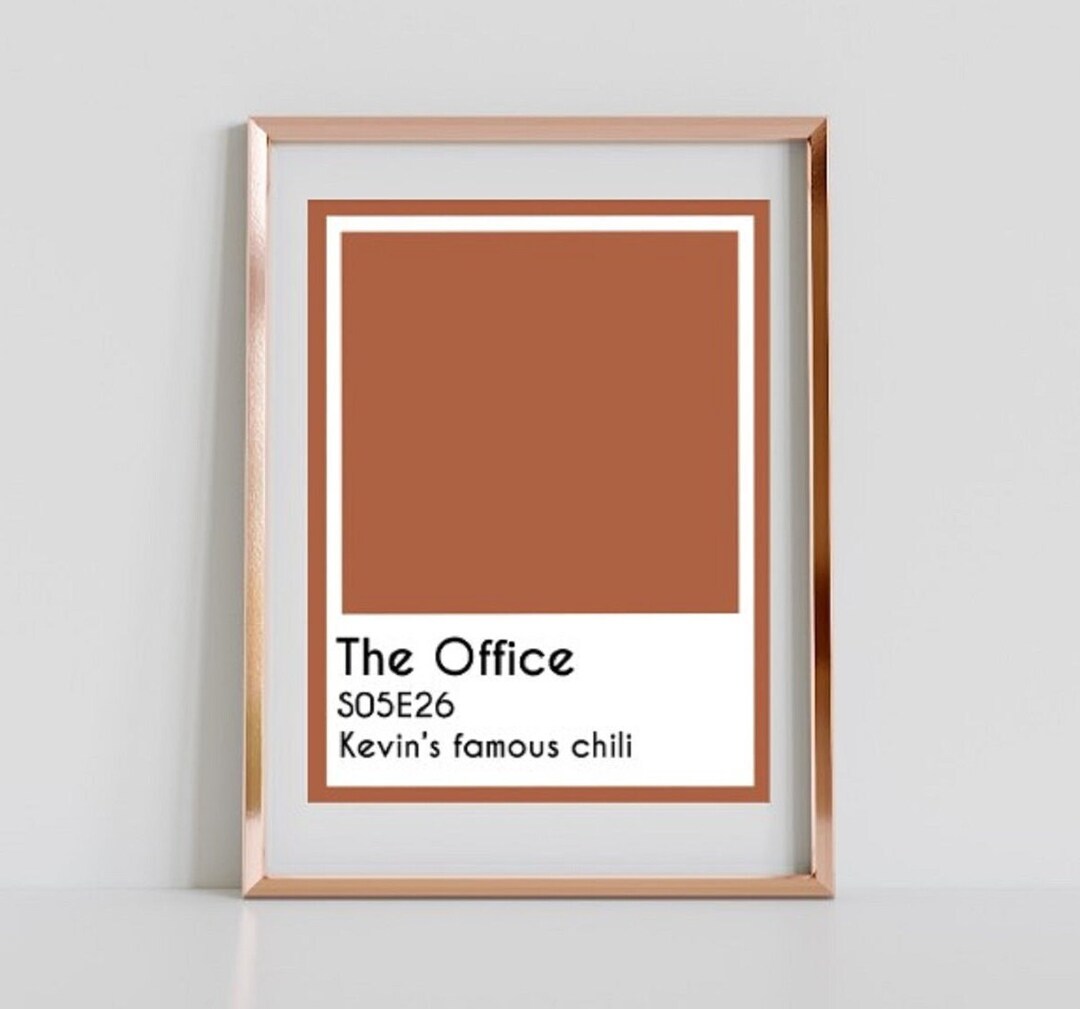 The Office - Kevin's Famous Chili - Digital Art Print - Etsy