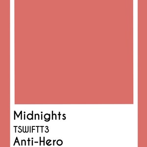 Taylor Swift Anti-hero Digital Art Print - Etsy