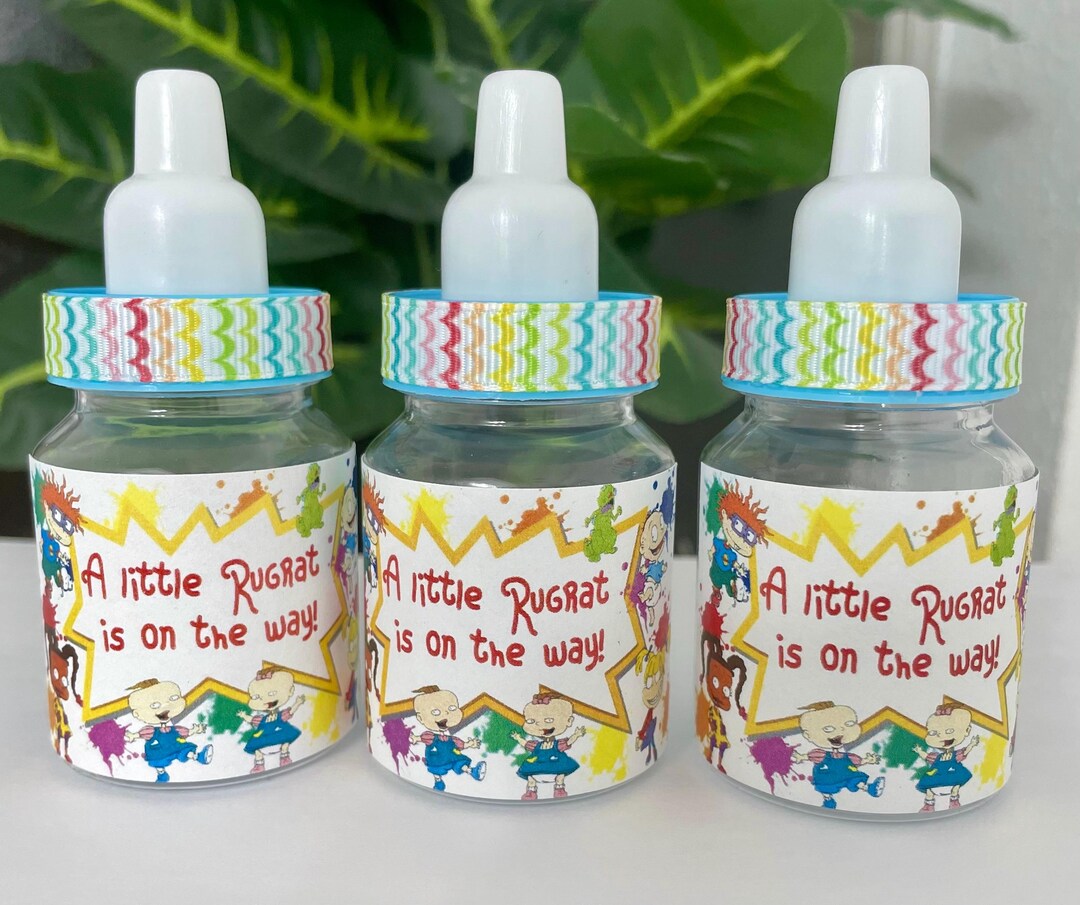 Rugrats Theme Bottle Favors 23 Ct READY TO SHIP Clearance - Etsy