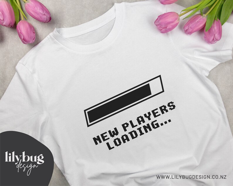 Loading New Player is Loading Decal Digital File JPG PNG SVG | Etsy