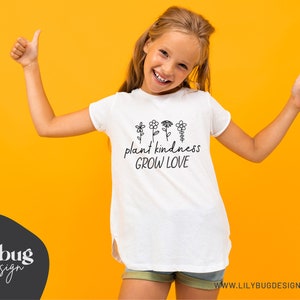 Love Grows Here Quote / Plant Kindness Grow Love Quote Hand Drawn ...