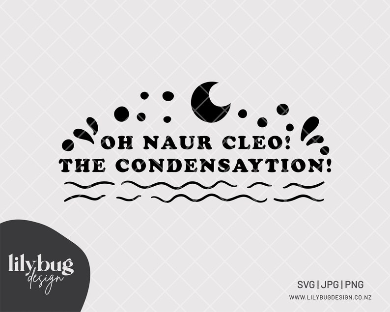 Oh No Cleo the Condensation Australian Tiktok Meme Mermaids Digital ...