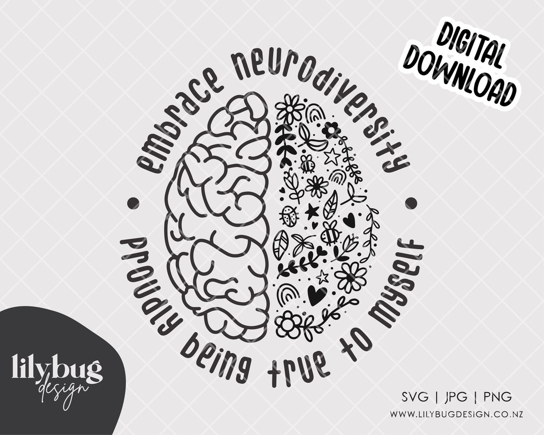 Embrace Neurodiversity, Neurodivergent Brain, Adhd, Autism, Autistic ...