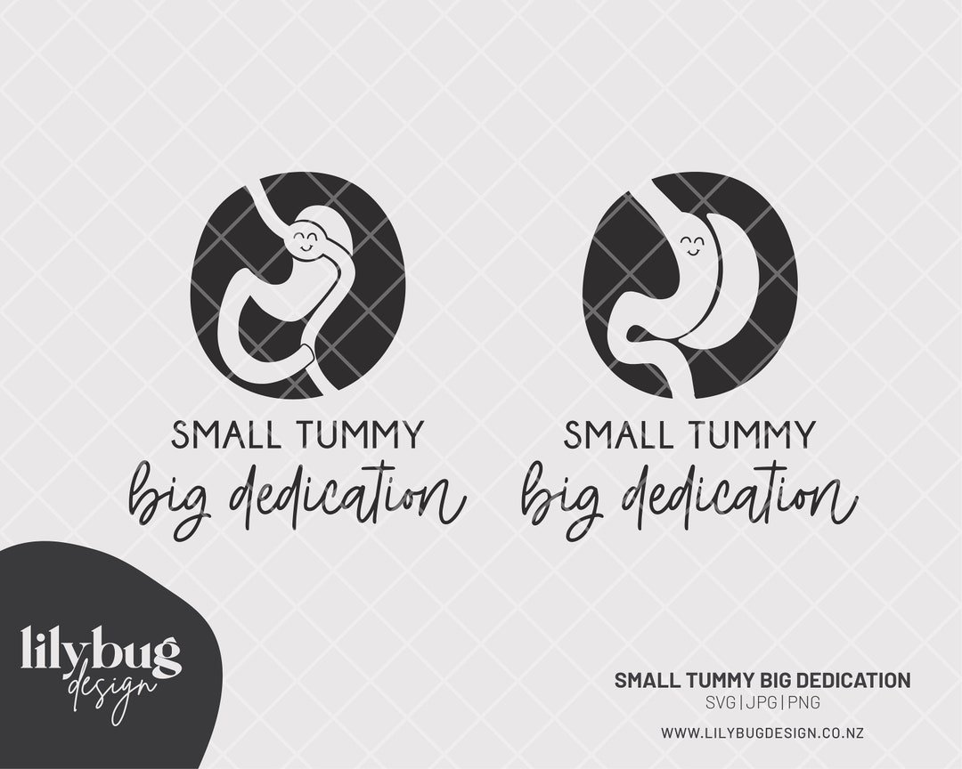 Gastric Bypass Sleeve Surgery Teeny Tiny Tummy Quote Vsg Svg Png And Files Etsy