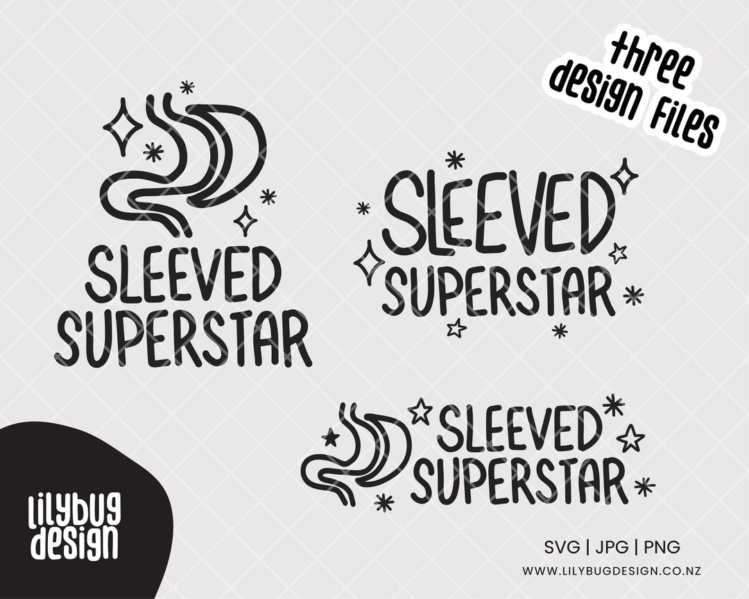 Sleeved Superstar, Gastric Sleeve, Hand Drawn Quote Vsg, Weight Loss ...