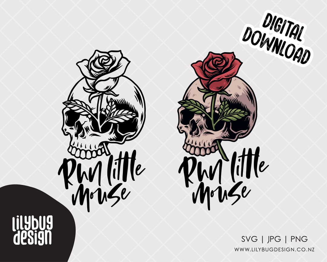 Run Little Mouse Quote Digital Download, Digital Sticker, Booktok ...