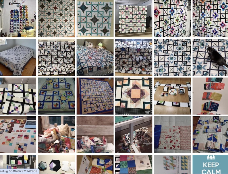 Galaxy of Gems – Digital Quilt Pattern | Beginner to Advanced | Instant ...