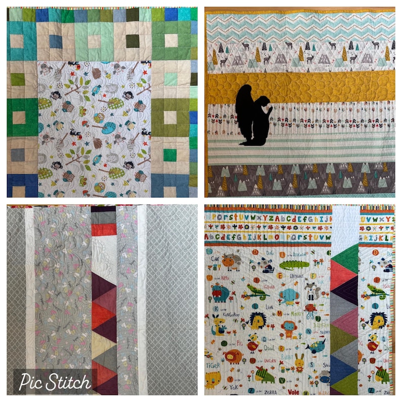 8 Easy Baby Quilt Patterns: Beginner Quilting Projects - PDF Download ...
