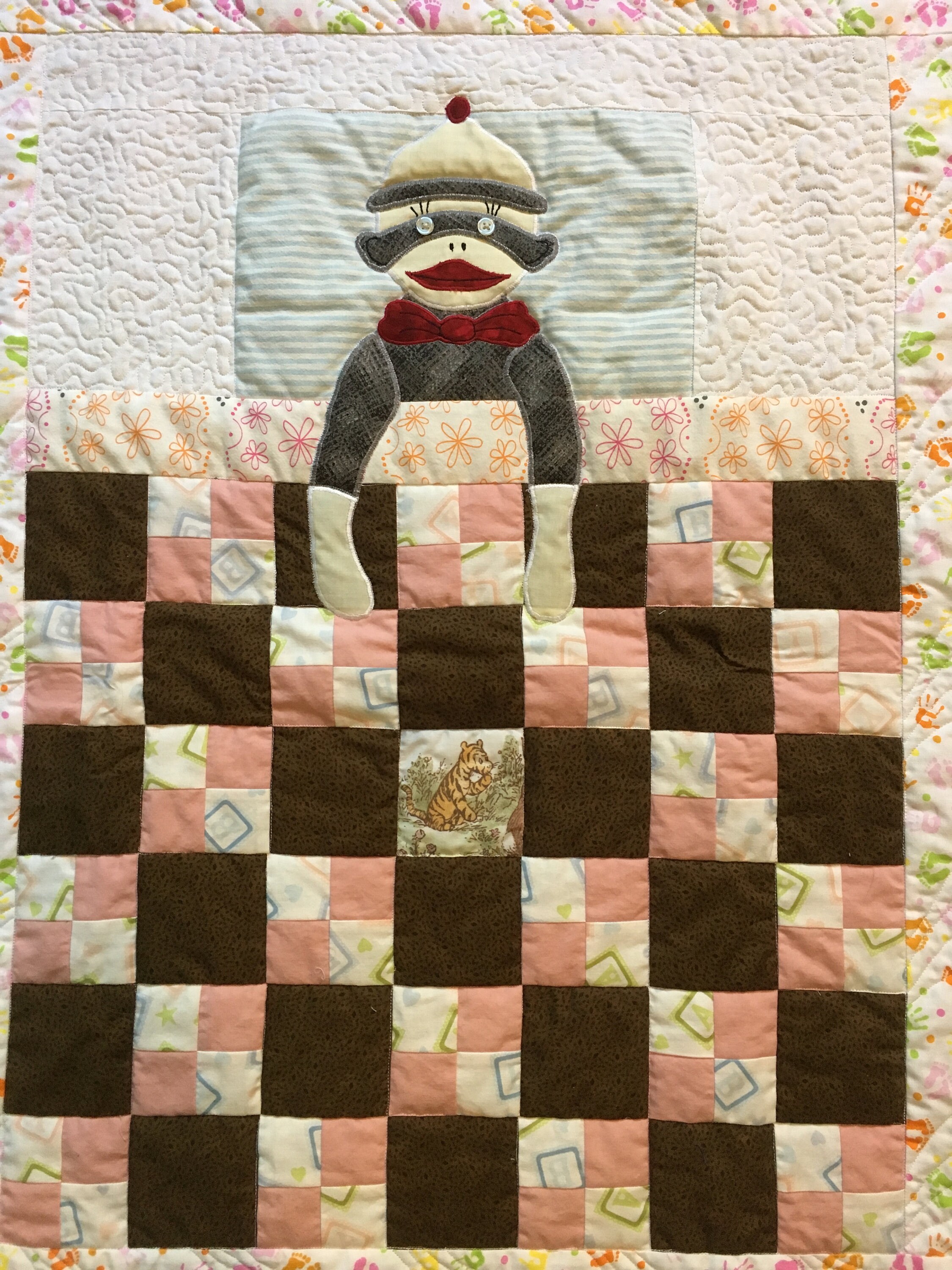 Monkey Baby Quilt Pattern