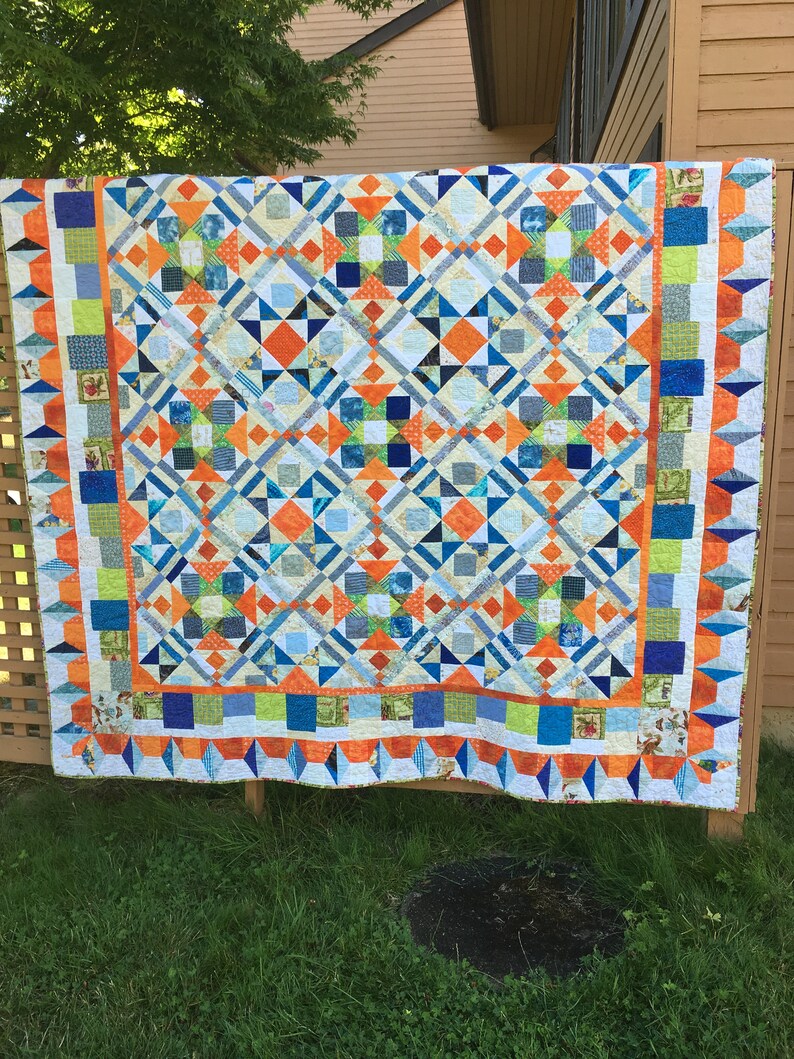 Sleepy Saturday A Scrap Busting Quilt Pattern for Any Level of ...