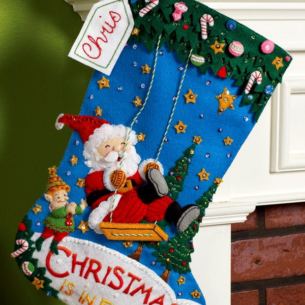 Felt Stocking - Etsy