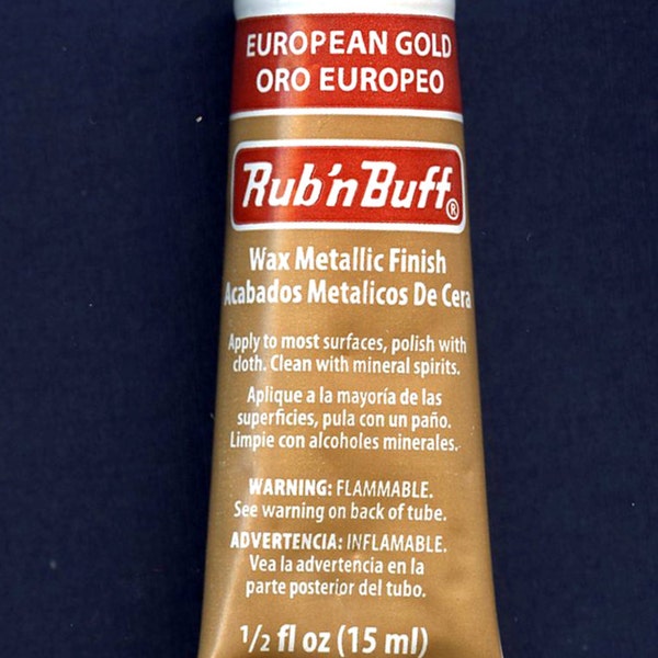 Rub N Buff European Gold Wax - Etsy