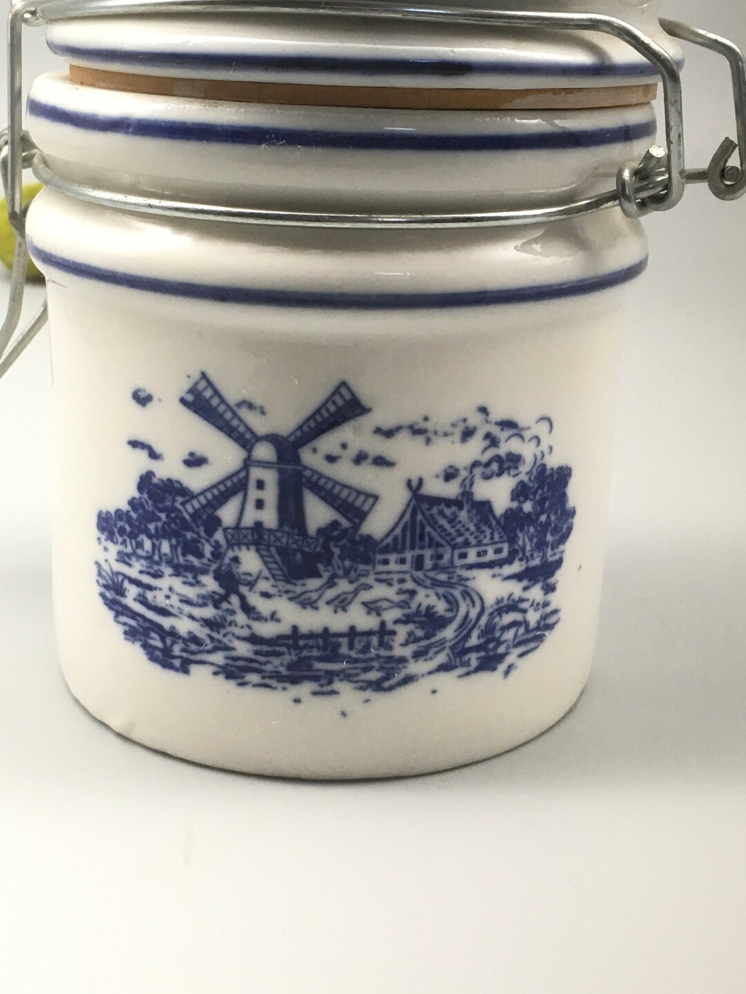 Vintage Teleflora Delt Blue Container - Etsy