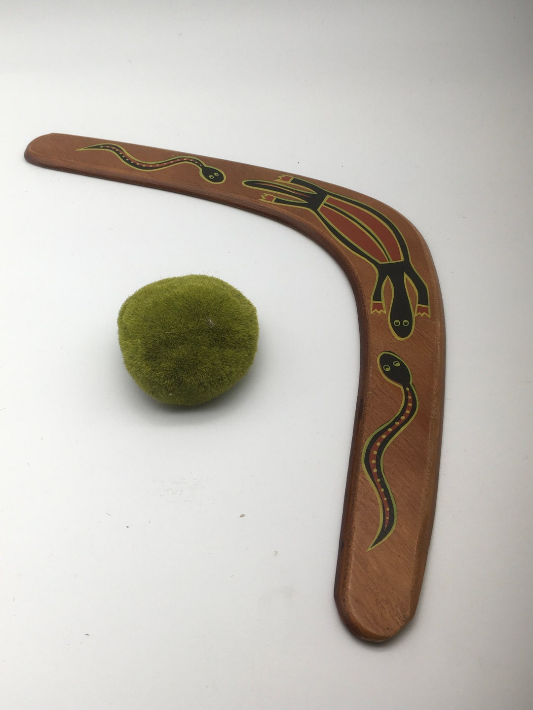 Wood Boomerang Souvenir From Australia - Etsy