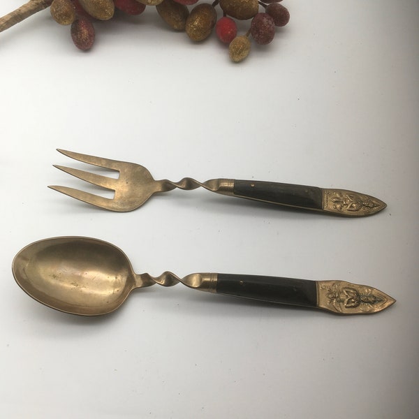 Thai Fork and Spoon - Etsy