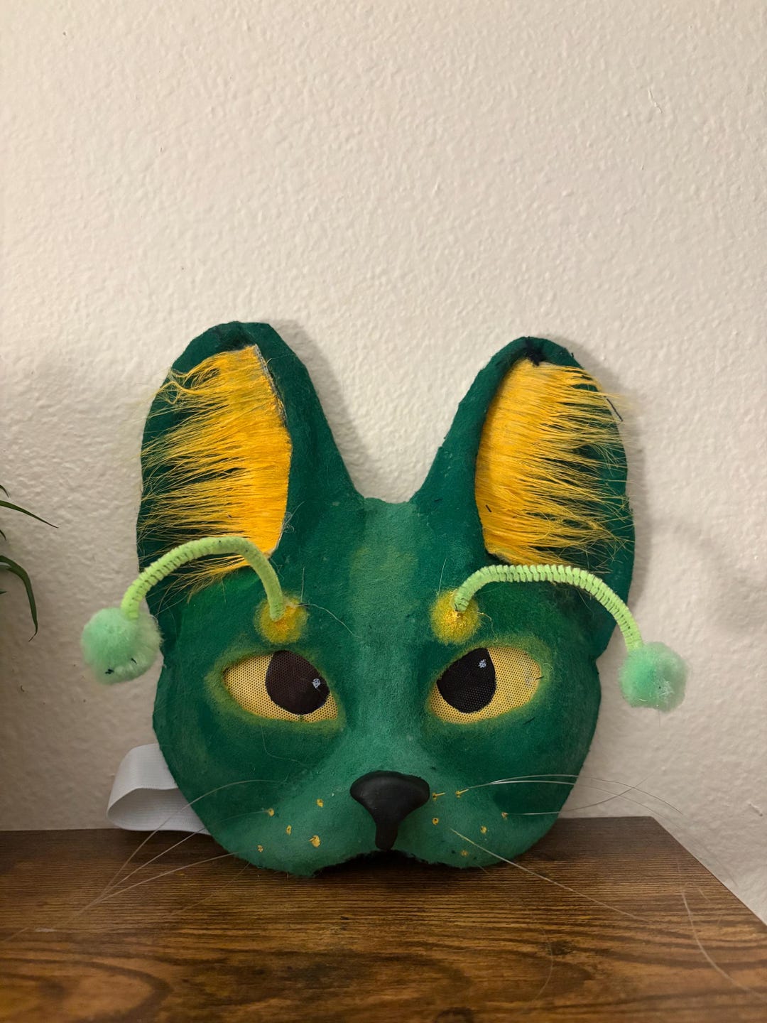 Fully Lined Alien Cat “therian” Mask - Etsy