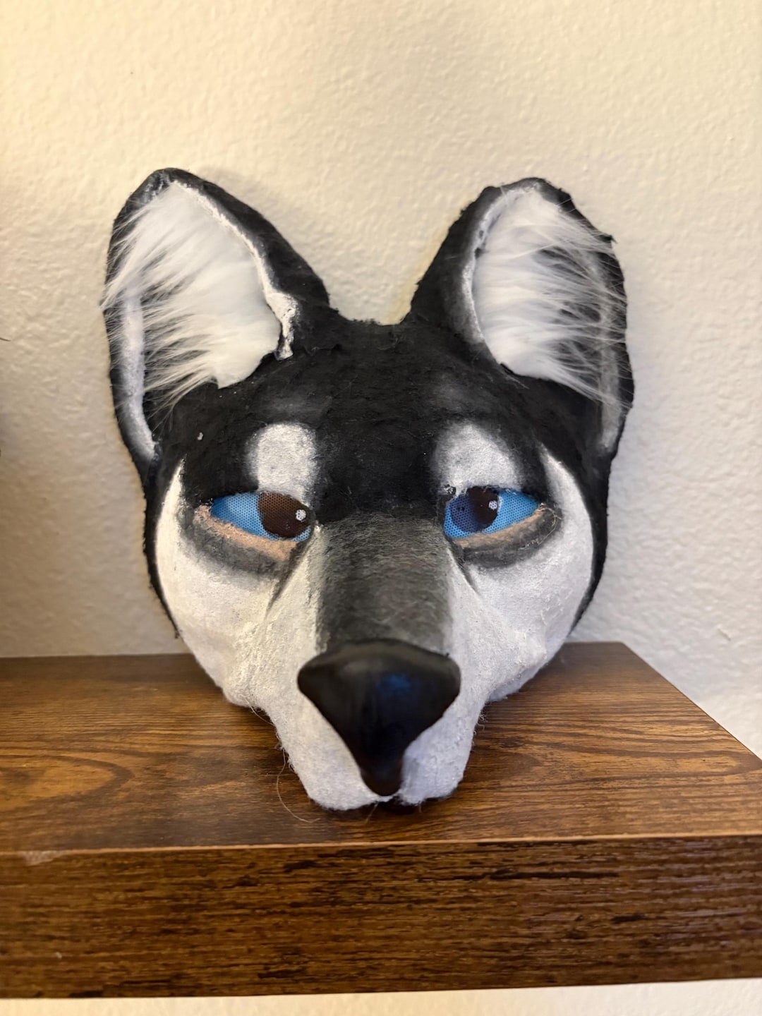 Lined Husky Therian Mask - Etsy