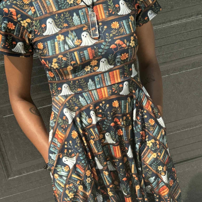 Library Dress - Etsy