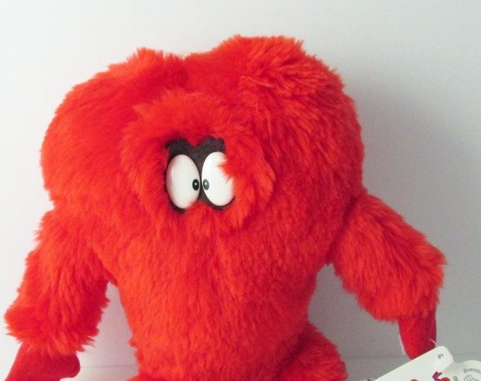 Looney Tunes Gossamer Red Monster Plush Toy Stuffed 1996 Applause - Etsy