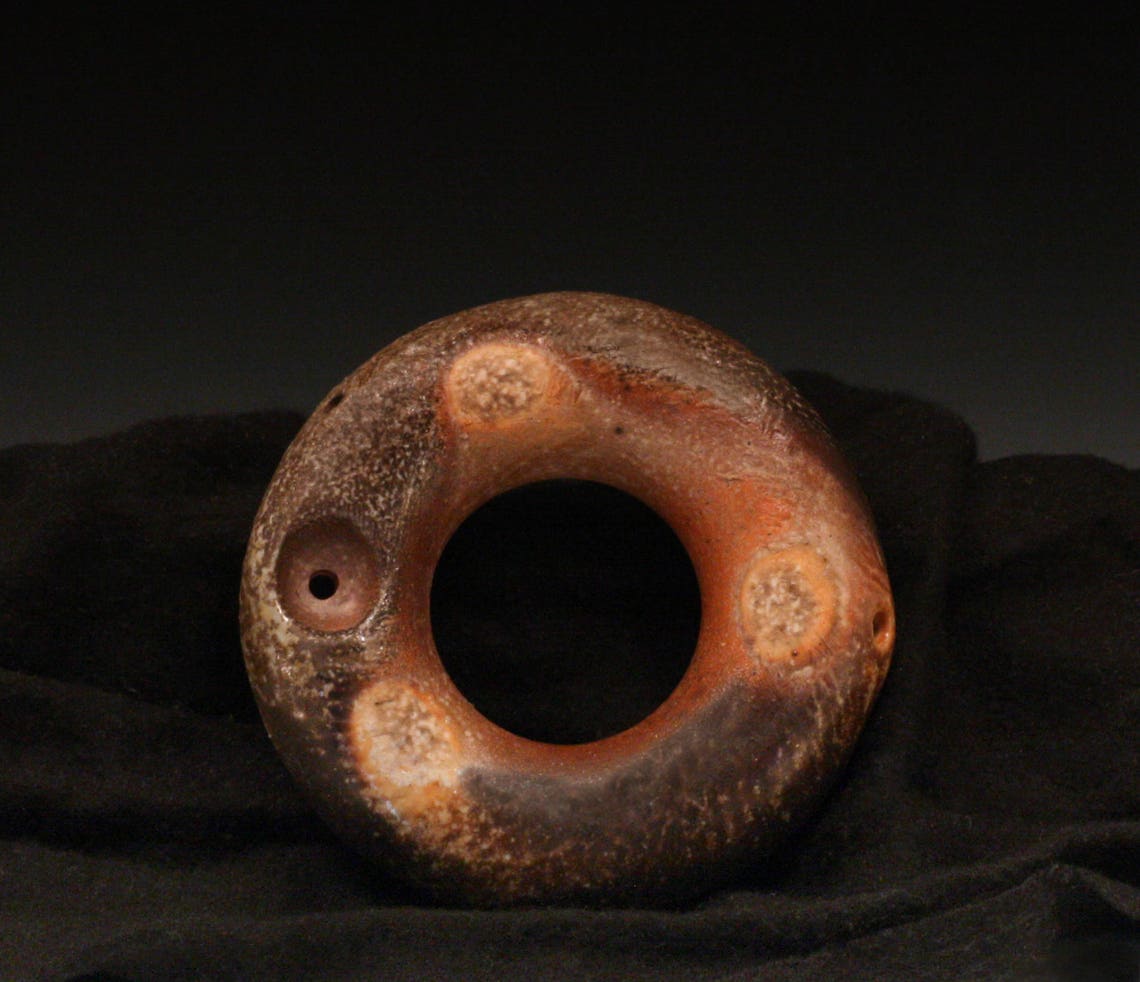 Large Ceramic Donut Pipe - Etsy