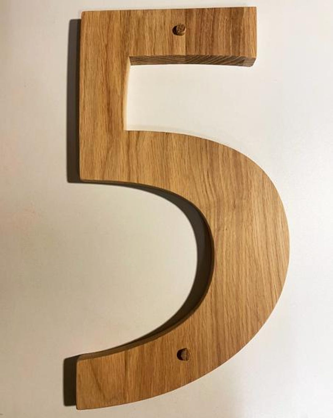 House Numbers/letters Made of Oak, Chestnut, or Pine Wood, 15 Cm–40 Cm ...