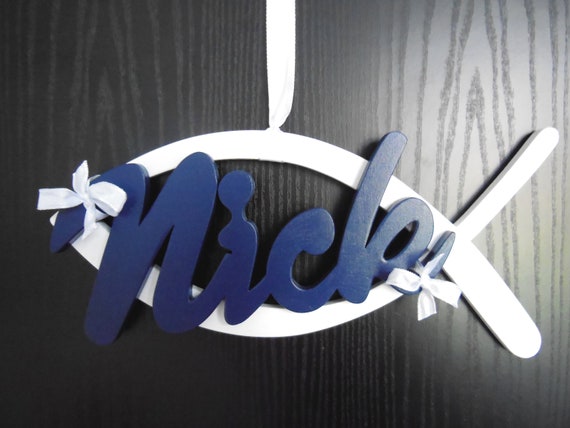 Jesus Fish Communion Confirmation Baptism Birth 10 Cm | Etsy