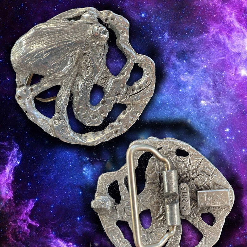 Octopus Belt Buckle - Etsy