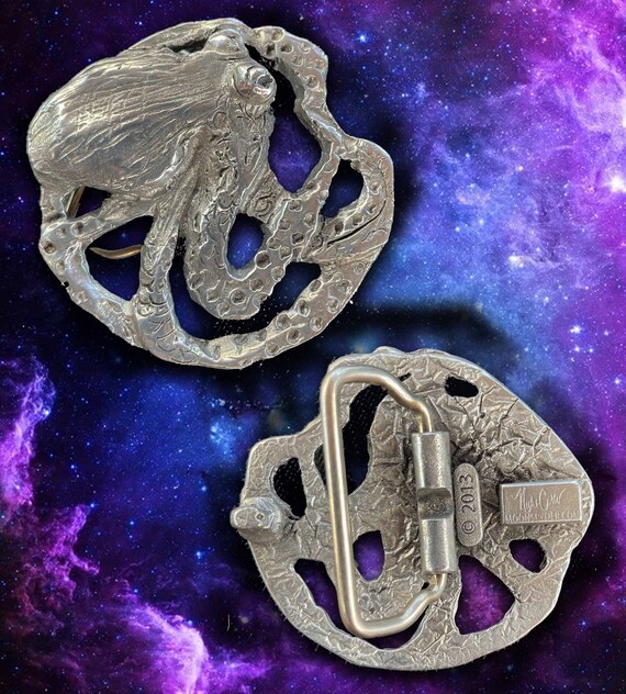 Octopus Belt Buckle - Etsy